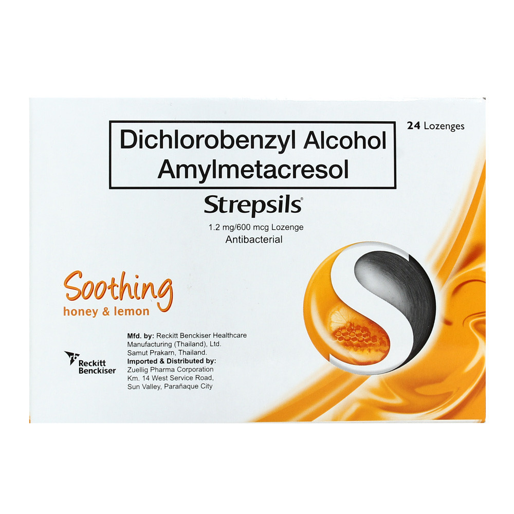 Strepsils Blister Honey&lemon Box 24s - St. Joseph Drug - Online Store