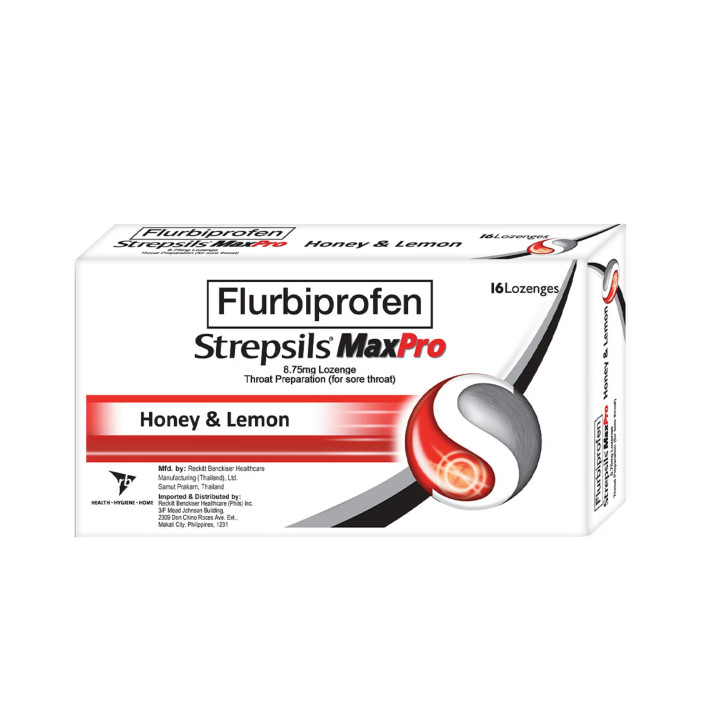 Strepsils Max Pro Honey & Lemon 16s - St. Joseph Drug - Online Store