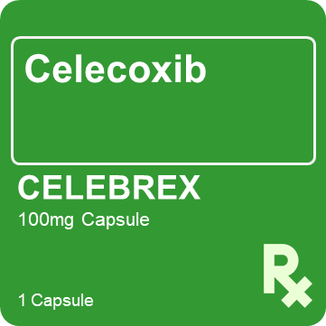 Celebrex 100mg 1 Capsule - St. Joseph Drug - Online Store