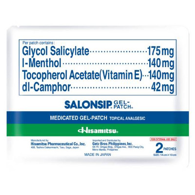 Salonpas Patch Large 2s - St. Joseph Drug - Online Store