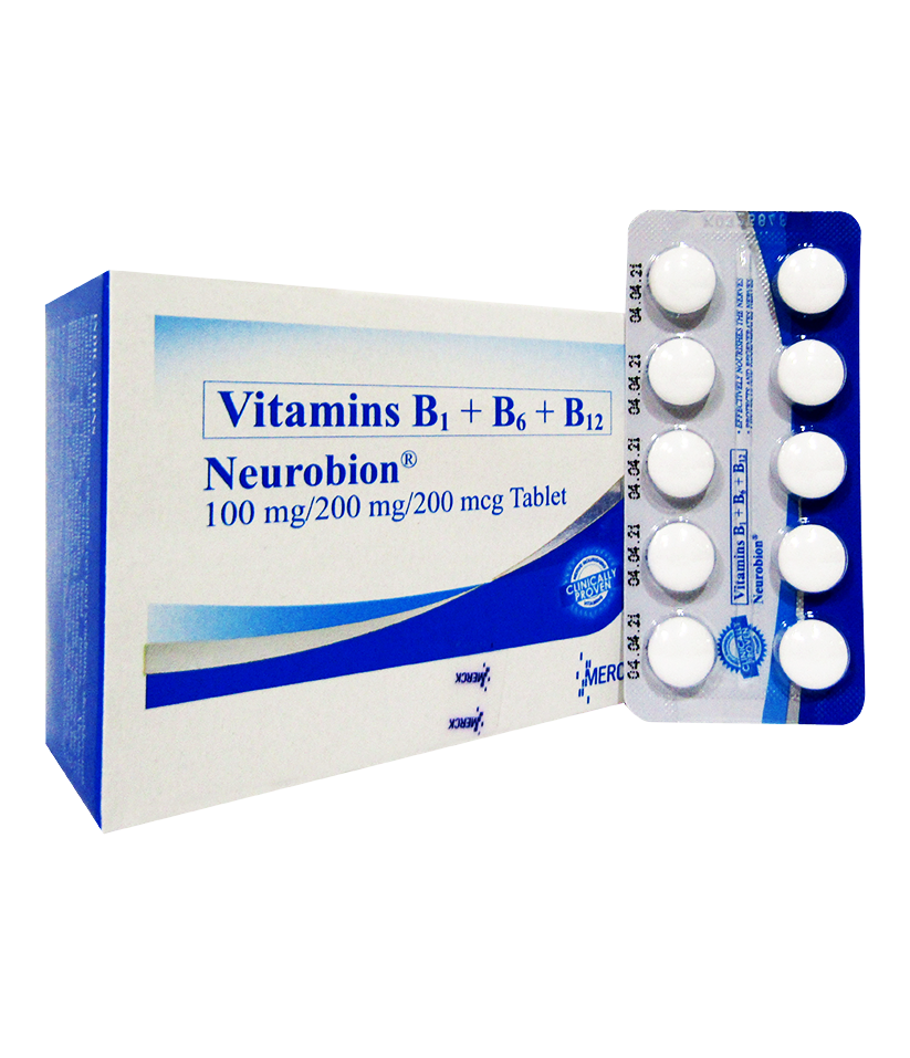 Neurobion 100mg / 200mg / 100mcg 1 Tablet - St. Joseph Drug - Online Store