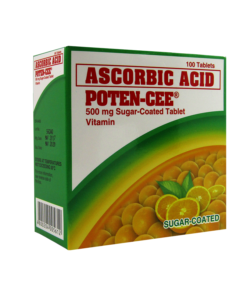 Poten-Cee 500mg 1 Tablet - St. Joseph Drug - Online Store
