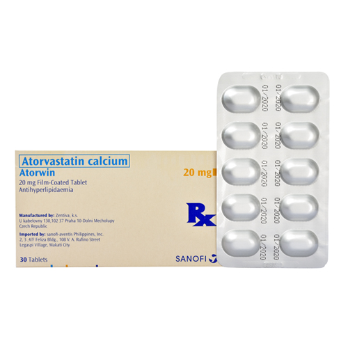 Atorwin 20mg 1 Tablet - St. Joseph Drug - Online Store
