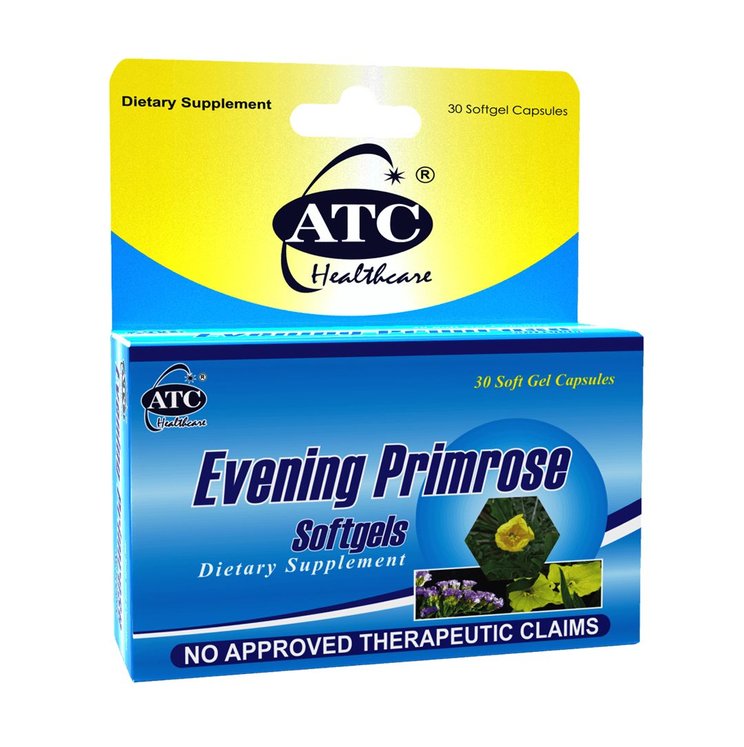 ATC Evening Primrose 500mg 1 Capsule - St. Joseph Drug - Online Store