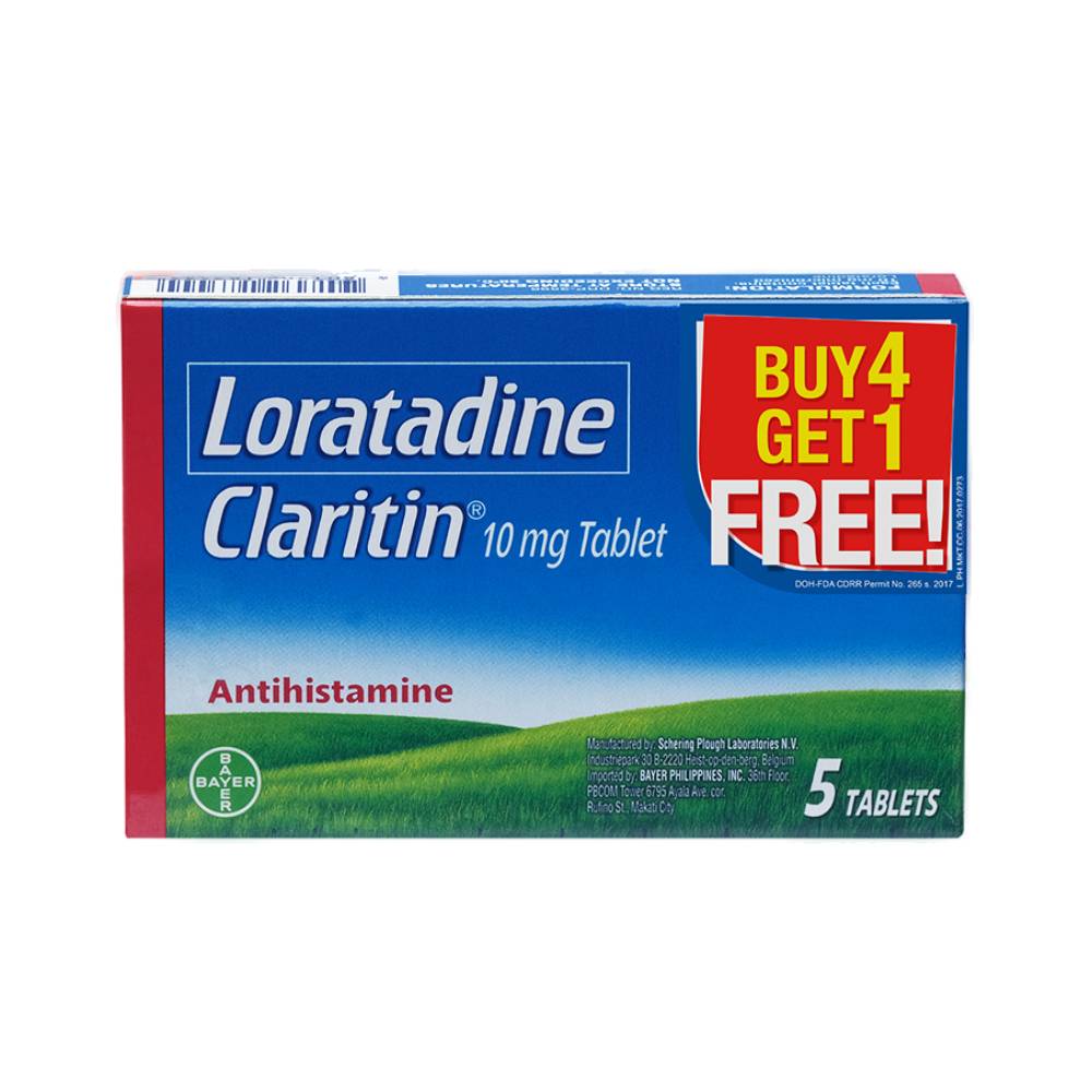 Claritin 10mg Tablet 4+1 Promo - St. Joseph Drug - Online Store