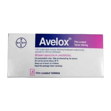 Avelox 400mg 1 Tablet - St. Joseph Drug - Online Store