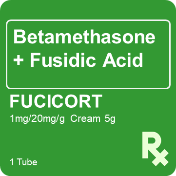 Fucicort 1mg/20mg /g Cream Tube 5g - St. Joseph Drug - Online Store
