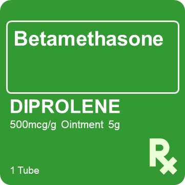 Diprolene 500mcg / g Ointment Tube 5g - St. Joseph Drug - Online Store