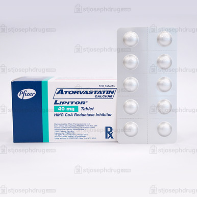 Lipitor 40mg 1 Tablet - St. Joseph Drug - Online Store