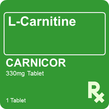 Carnicor 330mg 1 Tablet - St. Joseph Drug - Online Store