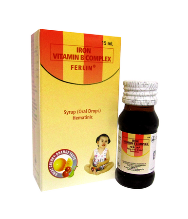 Ferlin 15mg / 10mg / 5mg / 25mcg / 10mcg / mL Drops 15mL - St. Joseph ...