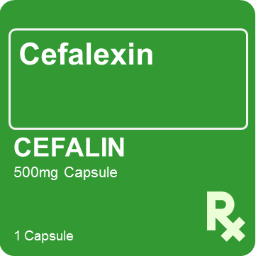 Cefalin 500mg 1 Capsule - St. Joseph Drug - Online Store