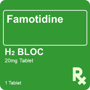 H2 Bloc 20mg 1 Tablet - St. Joseph Drug - Online Store