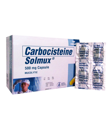 Solmux 500mg 1 Capsule - St. Joseph Drug - Online Store