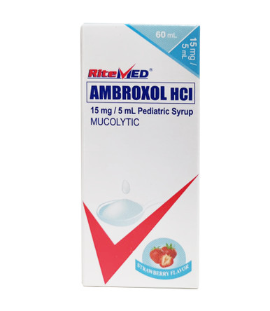Ambroxol RiteMed 15mg / 5mL Syrup 60mL - St. Joseph Drug - Online Store