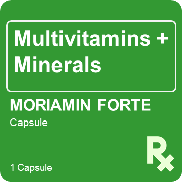 Moriamin Forte 1 Capsule - St. Joseph Drug - Online Store