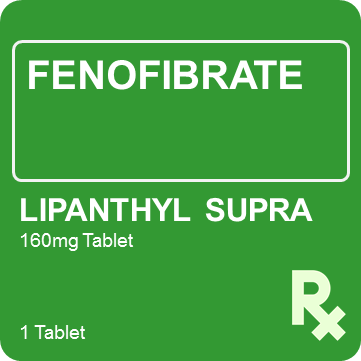 Lipanthyl Supra 160mg 1 Tablet - St. Joseph Drug - Online Store