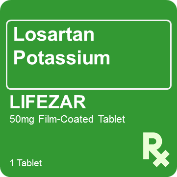 Lifezar 50mg 1 Tablet - St. Joseph Drug - Online Store