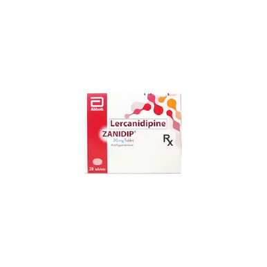 Zanidip 20mg 1 Tablet - St. Joseph Drug - Online Store