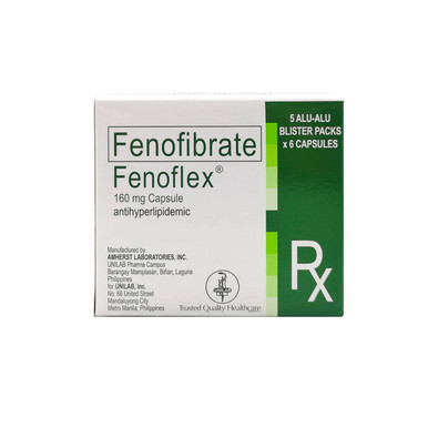 Fenoflex 160mg 1 Capsule - St. Joseph Drug - Online Store