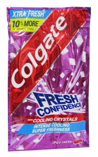 Colgate Fresh Confidence with Cooling Crystals Spicy Fresh Twin Pack ...