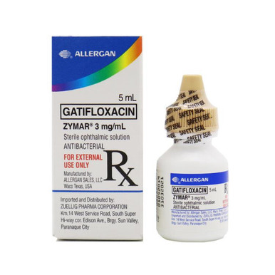 Zymar 3mg/mL Ophthalmic Solution 5mL - St. Joseph Drug - Online Store