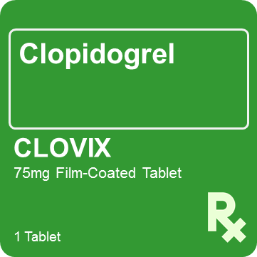 Clovix 75mg 1 Tablet - St. Joseph Drug - Online Store