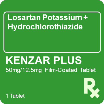 Kenzar Plus 50mg/12.5mg 1 Tablet - St. Joseph Drug - Online Store