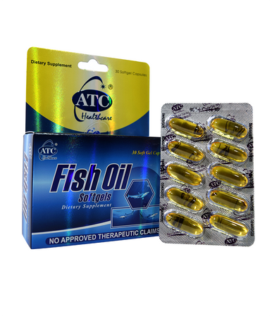 ATC Fish Oil 995mg Softgel 1 Capsule - St. Joseph Drug - Online Store