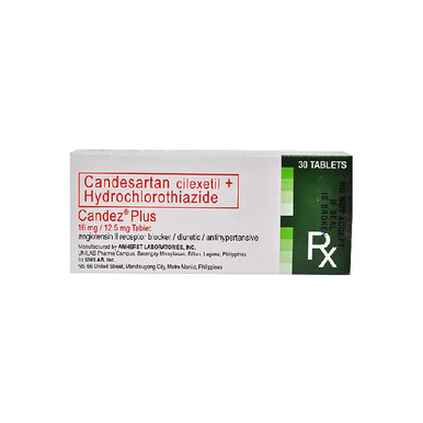 Candez Plus 16mg/12.5mg 1 Tablet - St. Joseph Drug - Online Store
