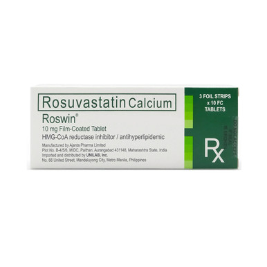 Roswin 10mg 1 Tablet - St. Joseph Drug - Online Store