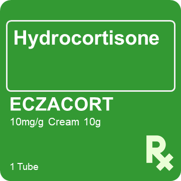 Eczacort 10mg/g Cream Tube 10g - St. Joseph Drug - Online Store