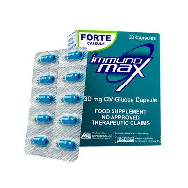 Immunomax Forte 30mg 1 Capsule - St. Joseph Drug - Online Store