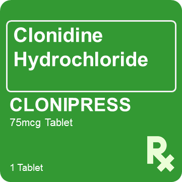 Clonipress 75mcg 1 Tablet - St. Joseph Drug - Online Store