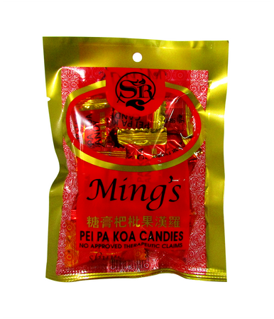 Mings Pei Pa Koa Candy 60g - St. Joseph Drug - Online Store