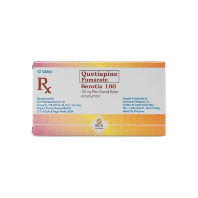 Serotia 100 100mg 1 Tablet - St. Joseph Drug - Online Store