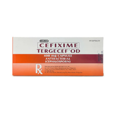 Tergecef OD 400mg 1 Capsule - St. Joseph Drug - Online Store