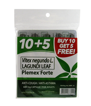 Plemex Forte 600mg 10+5 Pack - St. Joseph Drug - Online Store