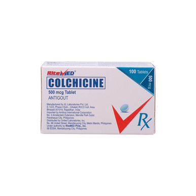 Colchicine Ritemed 500mcg 1 Tablet - St. Joseph Drug - Online Store