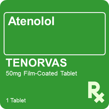 Tenorvas 50mg 1 Tablet - St. Joseph Drug - Online Store