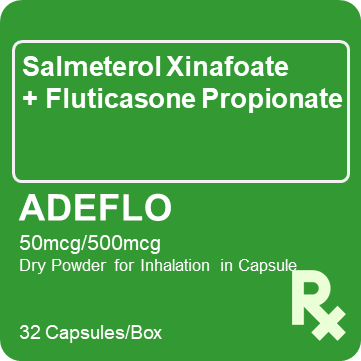 Adeflo 50mcg/500mcg Dry Powder for Inhalation in Capsule Box - 32s - St ...