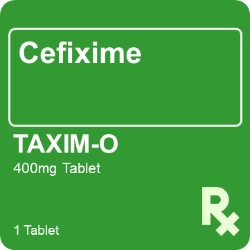 Taxim-O 400mg 1 Tablet - St. Joseph Drug - Online Store