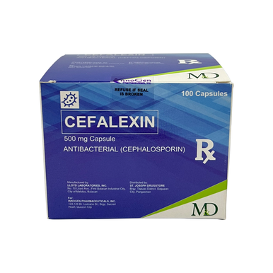 Cefalexin 500MG 1 Capsule M&D - St. Joseph Drug - Online Store