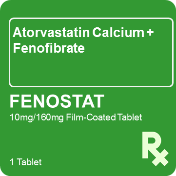 Fenostat 10mg/160mg 1 Tablet - St. Joseph Drug - Online Store