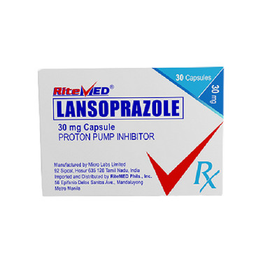 Lansoprazole 30mg Cap Rite - St. Joseph Drug - Online Store