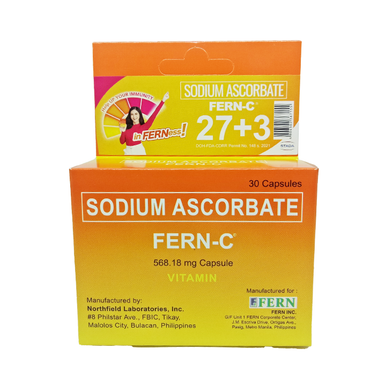 Fern-C 568.18mg Cap 27+3 Promo - St. Joseph Drug - Online Store