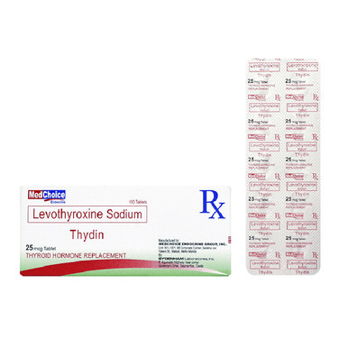 Thydin 25mcg Tab - St. Joseph Drug - Online Store