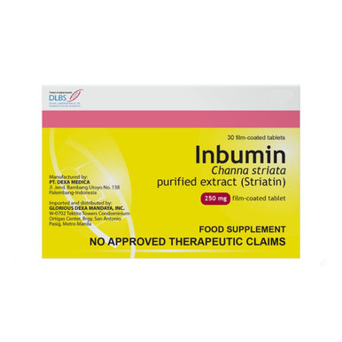 Inbumin 250mg Film-Coated 1 Tablet - St. Joseph Drug - Online Store