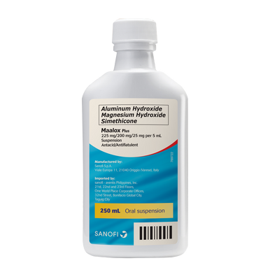 Maalox Plus Suspension 250ml - St. Joseph Drug - Online Store