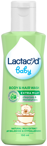 Lactacyd Baby Body and Hair Wash Extra Milky 150ml - St. Joseph Drug ...